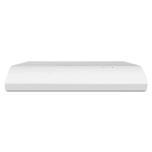 Whirlpool 36 in. Convertible Range Hood in White UXT4136ADW - The Home ...
