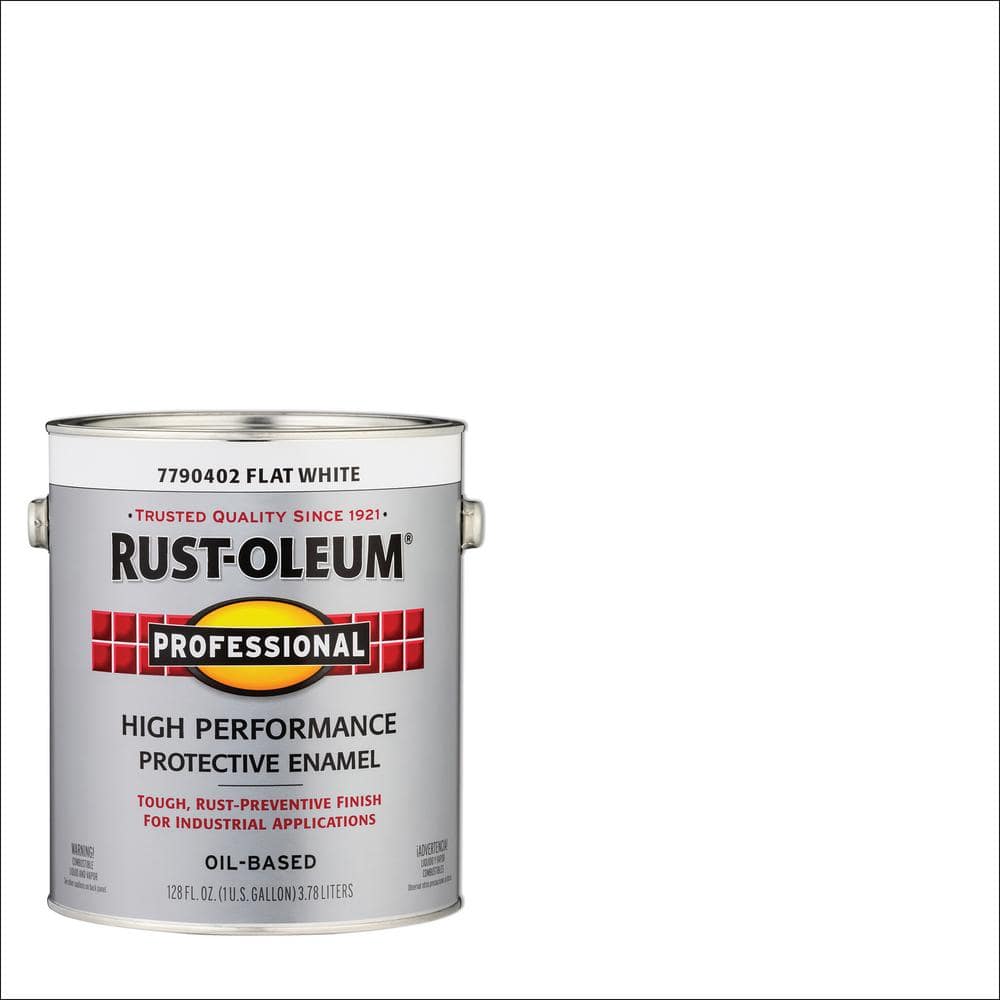Rust-Oleum Professional 1 gal. High Performance Protective Enamel Flat ...