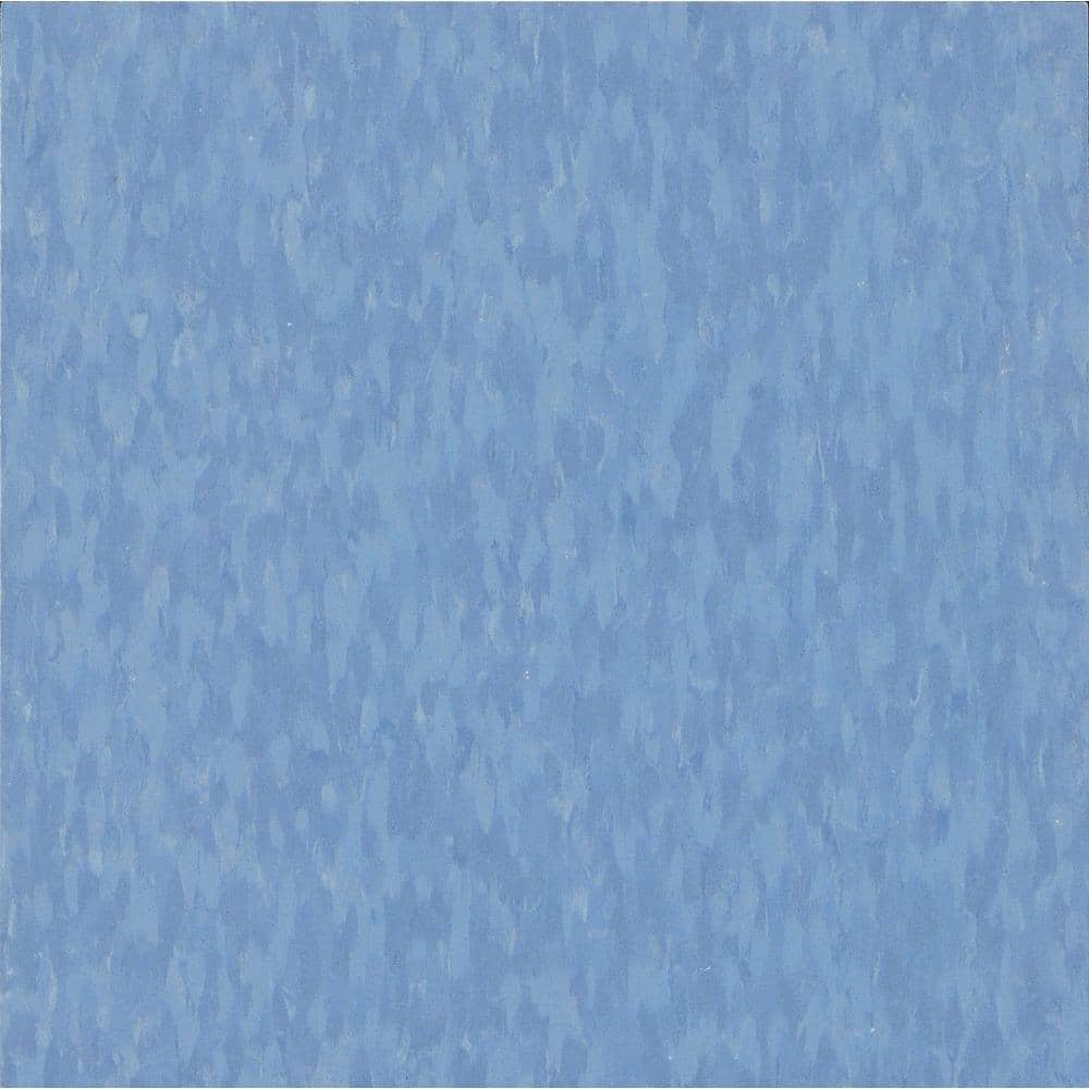 Armstrong Flooring Imperial Texture VCT 12 in. x 12 in. Blue Dreams ...