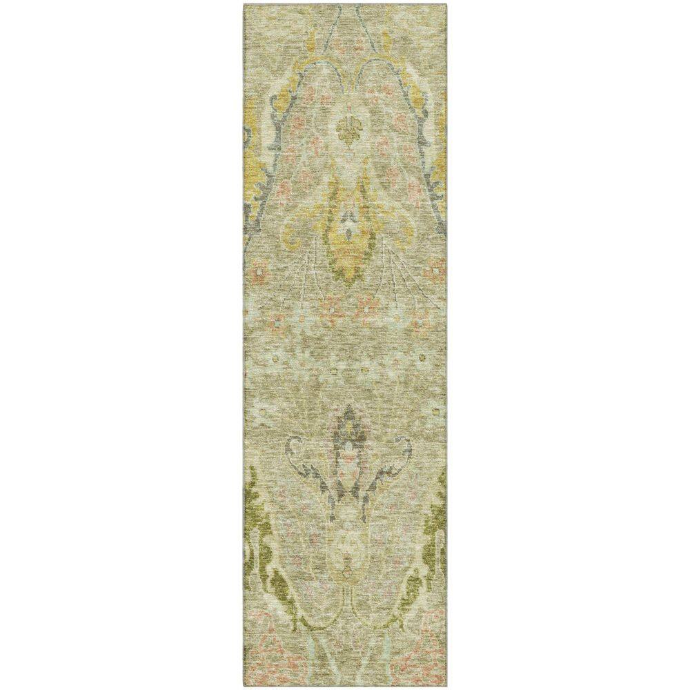 Addison Rugs Mayfield Premium Machine Washable Abstract AMF1932 Khaki 2 ...