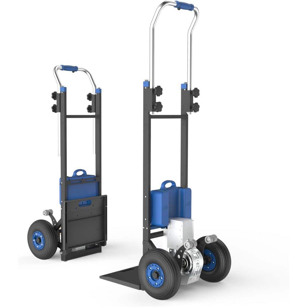 550 lbs. Capacity Electric Stair Climbing Hand Trucks Heavy Duty ...