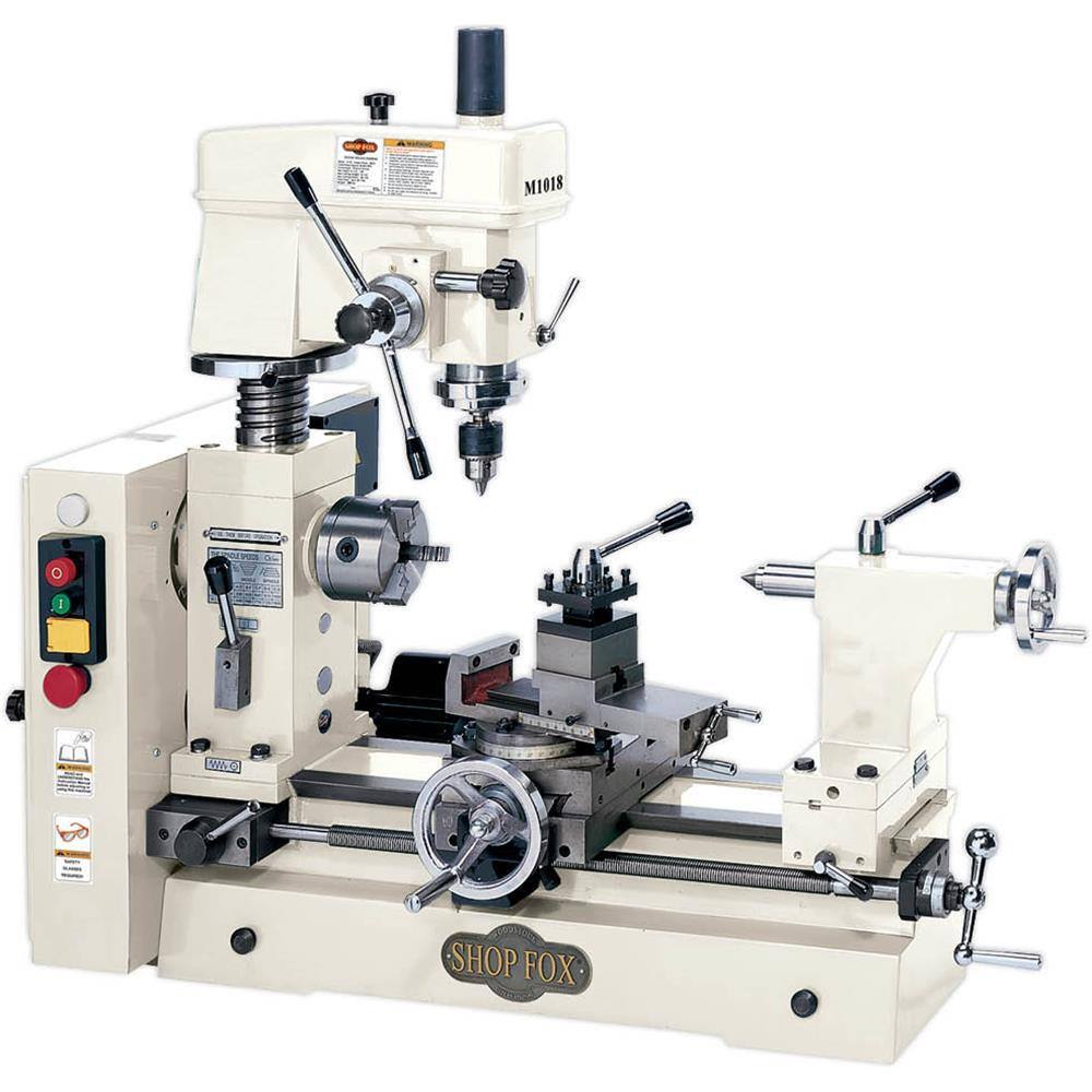 Shop Fox Small Combo Lathe/Mill M1018