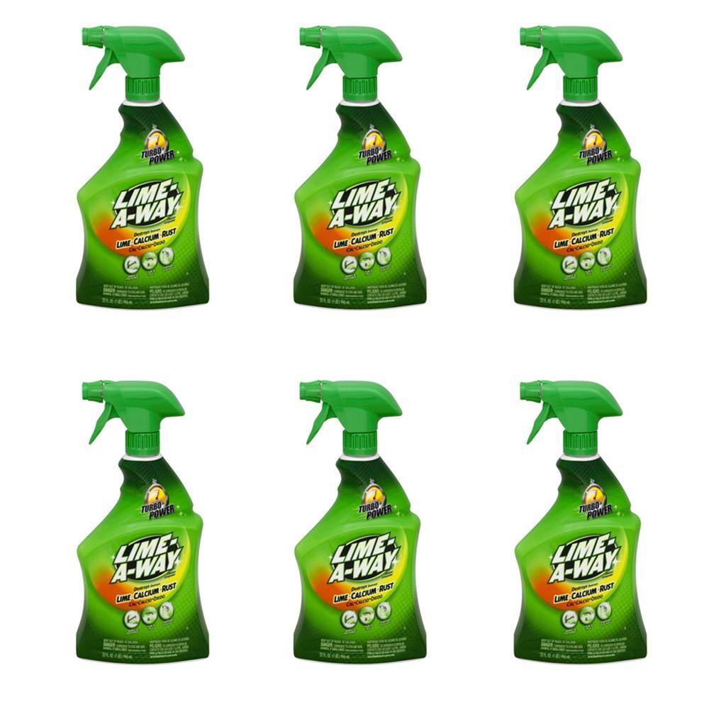 Lime-A-Way 32 oz. Hard Water Stain Cleaner (6-Pack) 51700-87104-6 - The ...