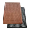 Rubber-Cal "Kitchen Mat" Anti-Slip Black 36 in. x 60 in. Rubber Grease ...