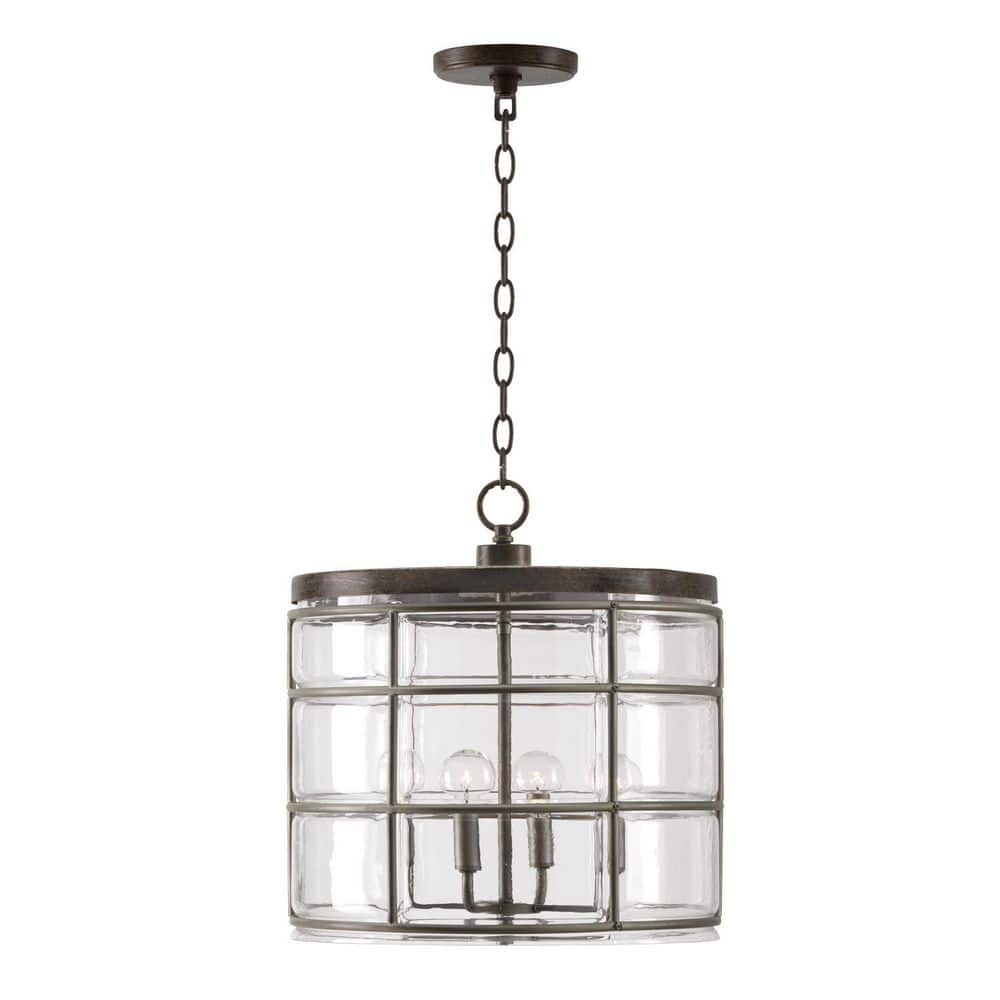 Capital Lighting Fixture Company Colby 60-Watt 4-Light Distressed Urban ...