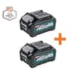 Makita 40V Max XGT 4.0Ah Battery and 40V Max XGT 4.0Ah Battery BL4040 ...