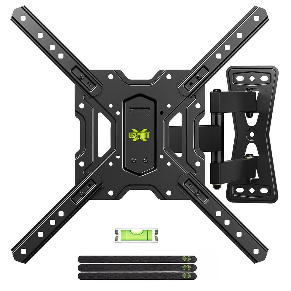USX MOUNT Medium Full-Motion TV Mount for 26 in. to 55 in. Flat Screen ...