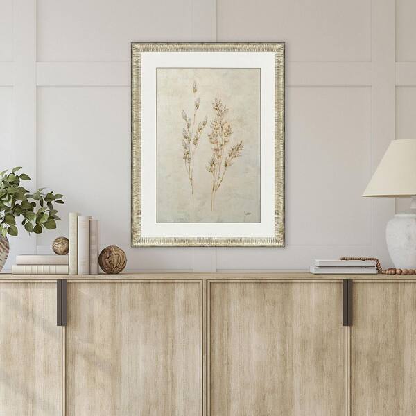 Paragon Whispering Grasses by Purinton 1 Piece Framed 1 Piece Nature ...