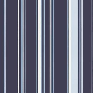 Smart Stripes 3 Blue Slim Stripe Matte Finish Non-Pasted Vinyl on Non ...