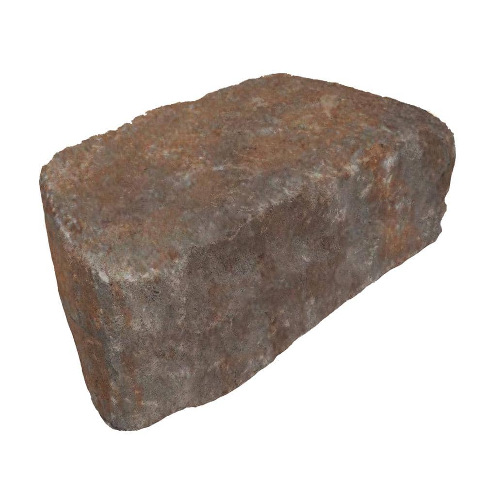 Oldcastle Beltis 4 in. x 11 in. x 6 in. Tranquil Concrete Retaining ...