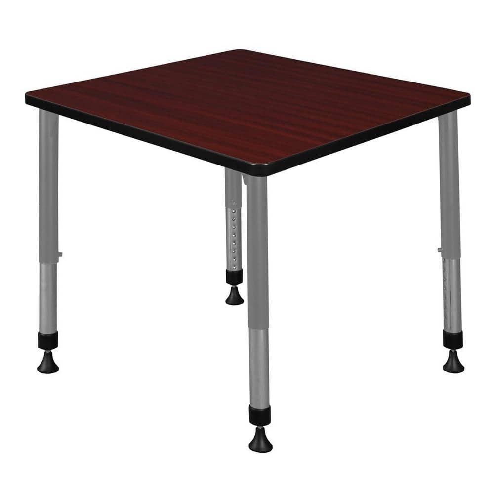 Regency Kee 30 in. Rectangular Mahogany Composite Classroom Activity ...