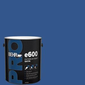 BEHR PRO 1 gal. #PPU15-03 Dark Cobalt Blue Dead Flat Interior Paint ...