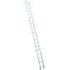 Werner 20 ft. Aluminum Round Rung Straight Ladder with 300 lb. Load ...