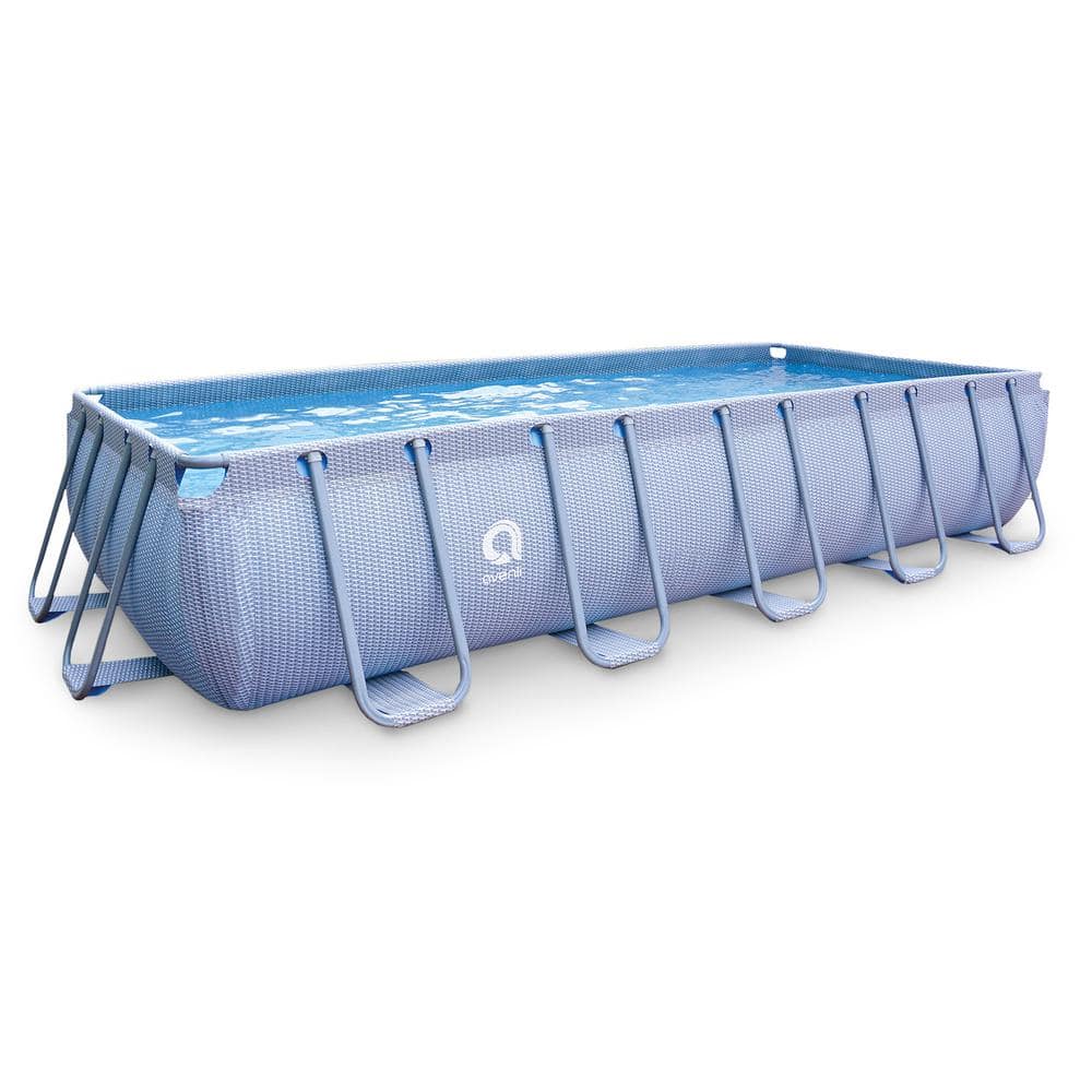 JLeisure Avenli 18 ft. x 8 ft. Rectangular 39 in. Deep Above Ground ...