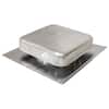 Air Vent 50 sq. in. NFA Aluminum Square-Top Roof Louver Static Vent in ...