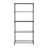 mzg Gray 5-Tier Steel Shelving (11.8 in. x 33.5 in. x 59 in ...