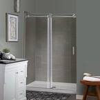 CRAFT + MAIN Cove Sliding 48 in. L x 34 in. W x 78 in. H Center Drain ...