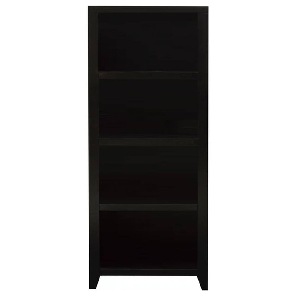 Bridgevine Home Urban Loft 60.13 in. Mocha Wood 4-Shelf Standard ...