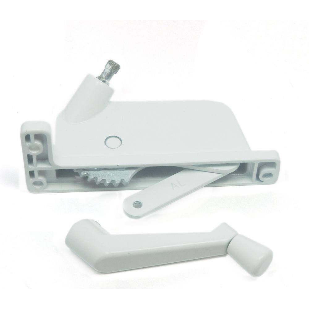 Barton Kramer Keller PGT 2 3 8 In White Aluminum Left Hand Awning