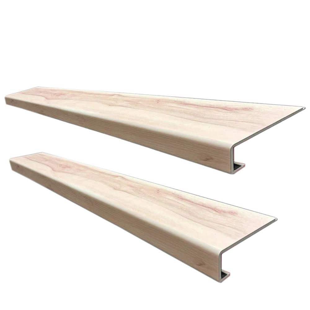 STEPSOLUTION Navarra Maple Stair Tread Molding Square - Exact Match for ...