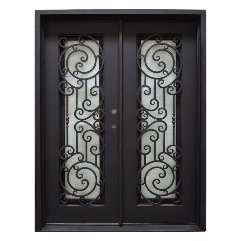 ERIS 74 in. x 96 in. 2-Panel Left-Hand/Inswing Operable Straight ...