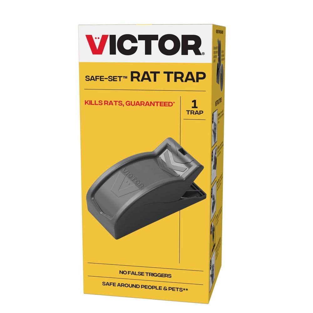 Victor Safe Set Rat Trap (1-Pack) M147B - The Home Depot