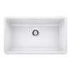 Blanco PRECIS Undermount Granite Composite 30 in. Single Bowl Kitchen ...