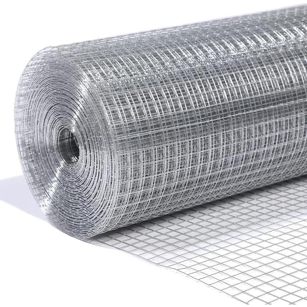 GoldPeak Hardware Cloth 1/4 Inch 48'' x 50' 23 Gauge Hot-dip Galvanized ...