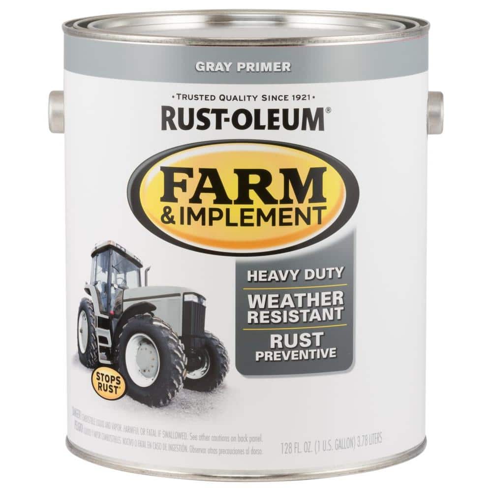 Have a question about Rust-Oleum 1 gal. Farm & Implement Gray Primer ...