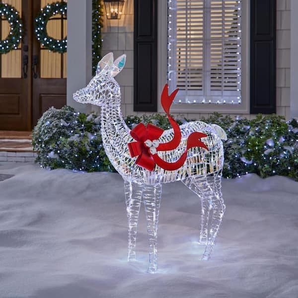 Deer - Outdoor Christmas Decorations - The Home Depot