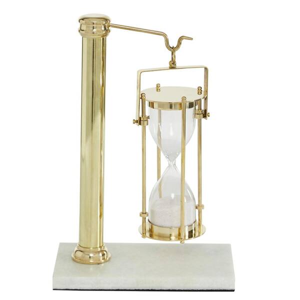 Novogratz Gold Brass Glam Timer 18907 - The Home Depot