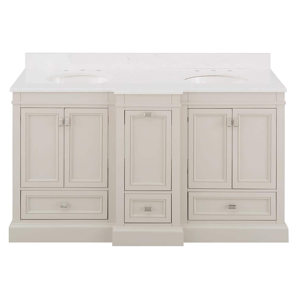 Reviews for Home Decorators Collection Braylee 61 in. W x 24 in. D ...