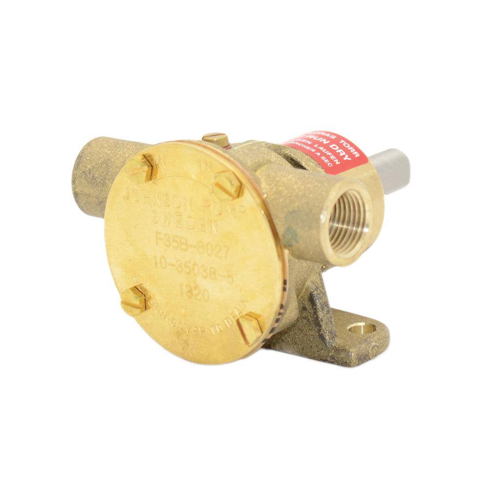 Johnson Pump F35B Pedestal-Style Impeller Pump-10-35038-5E - The Home Depot