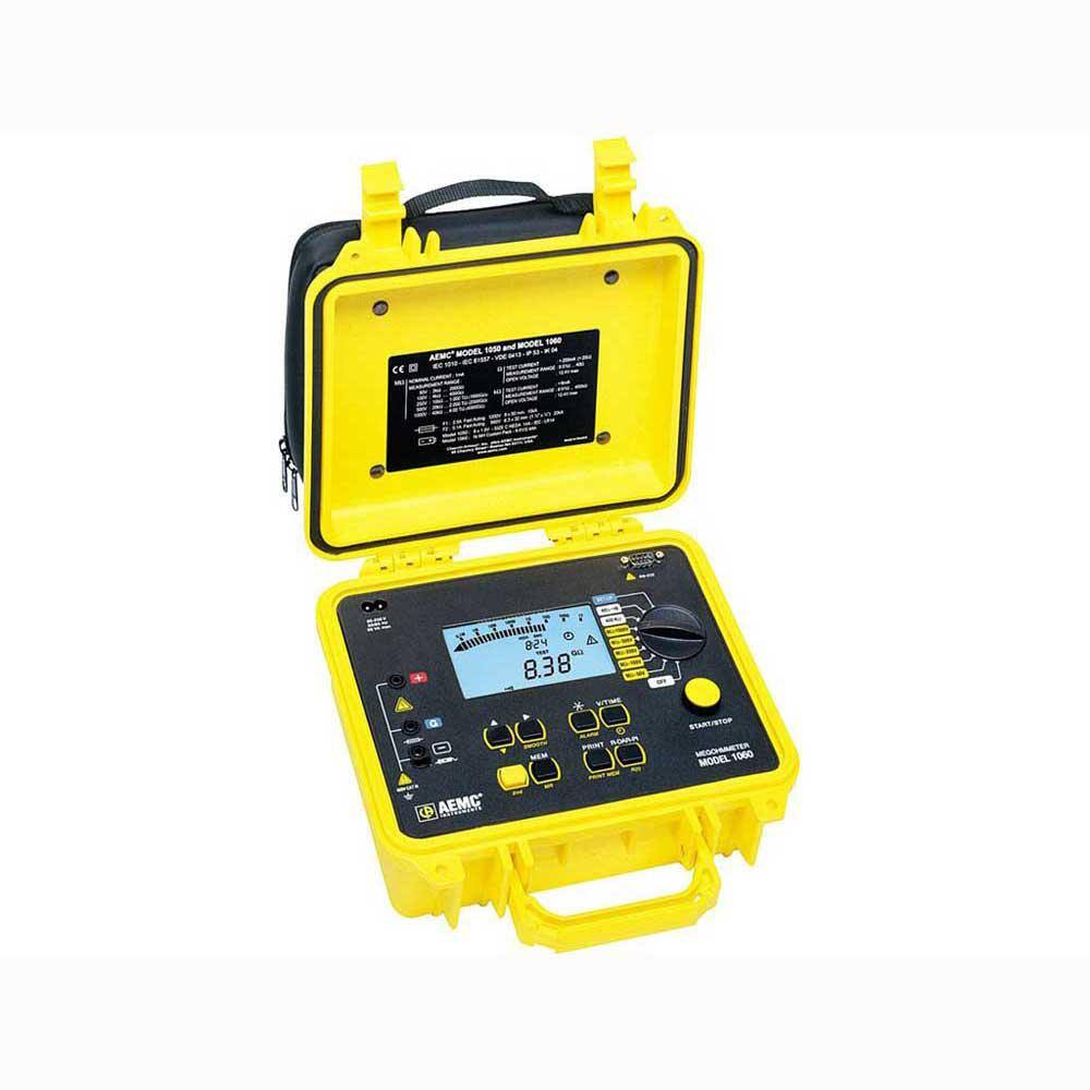 AEMC Digital Megohmmeter with Analog Bargraph and DataView Software ...