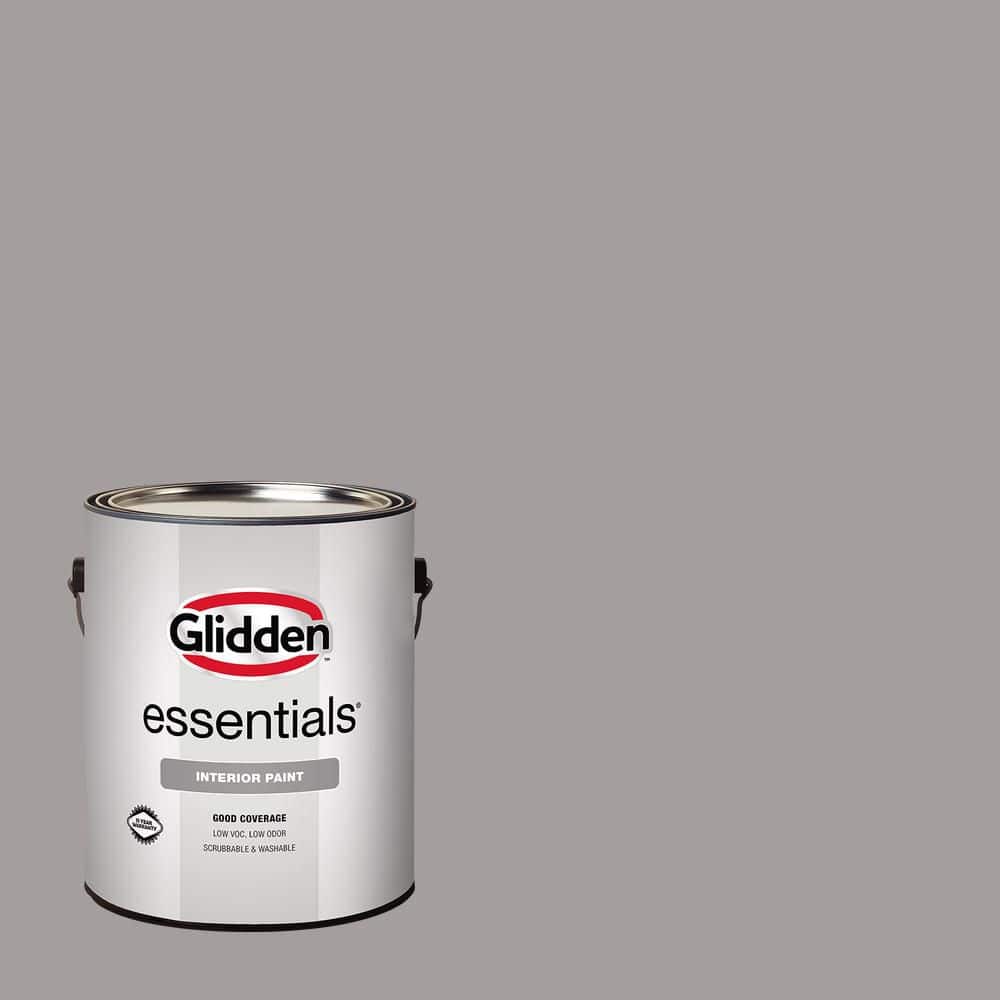 Glidden Essentials 1 gal. PPG1003-4 Equilibrium Flat Interior Paint ...
