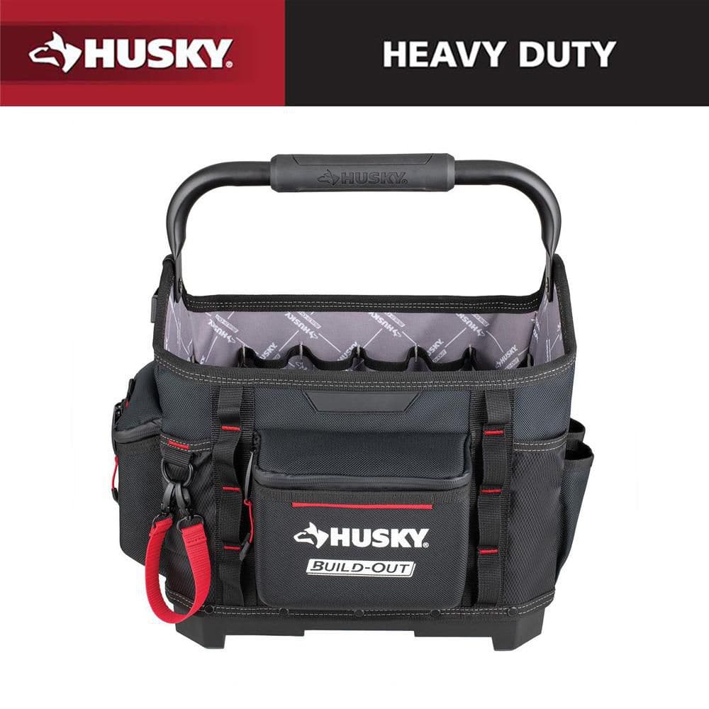 Husky Husky Build-Out 14 in. Tool Tote HD72014-TH - The Home Depot