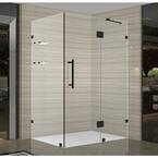 Aston Aquadica GS 30 in. x 72 in. Frameless Corner Hinged Shower Enclosure with Glass Shelves in ...