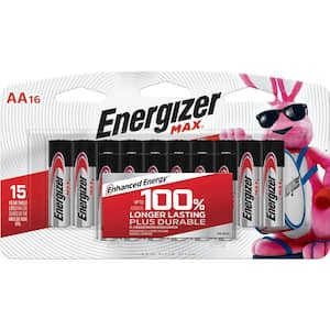 Energizer MAX AA Batteries (36-Pack), Double A Alkaline Batteries 2 ...