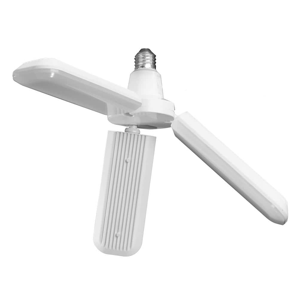 Feit Electric 300-Watt Equivalent Indoor Garage 3-Panel Foldable LED ...