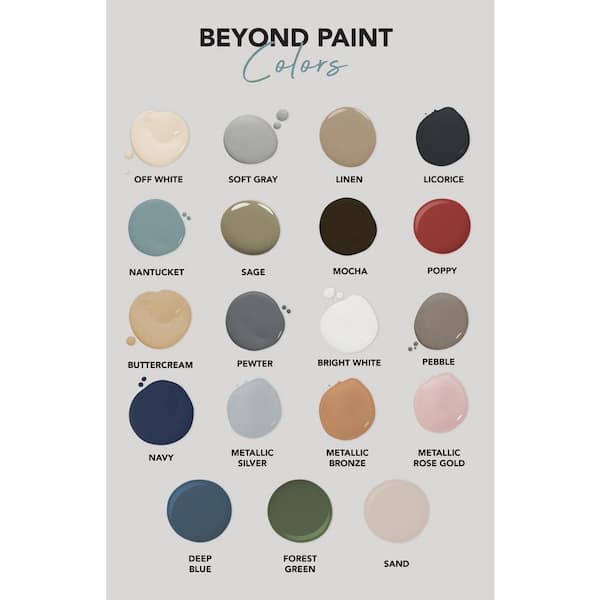 BEYOND PAINT 1 gal. Off White Cabinets, Countertops, Furniture and More ...