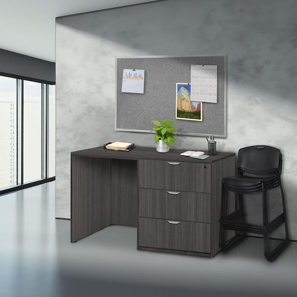 Regency Legacy 72 in. Ash Grey Stand Up Side to Side Lateral File/ Desk ...
