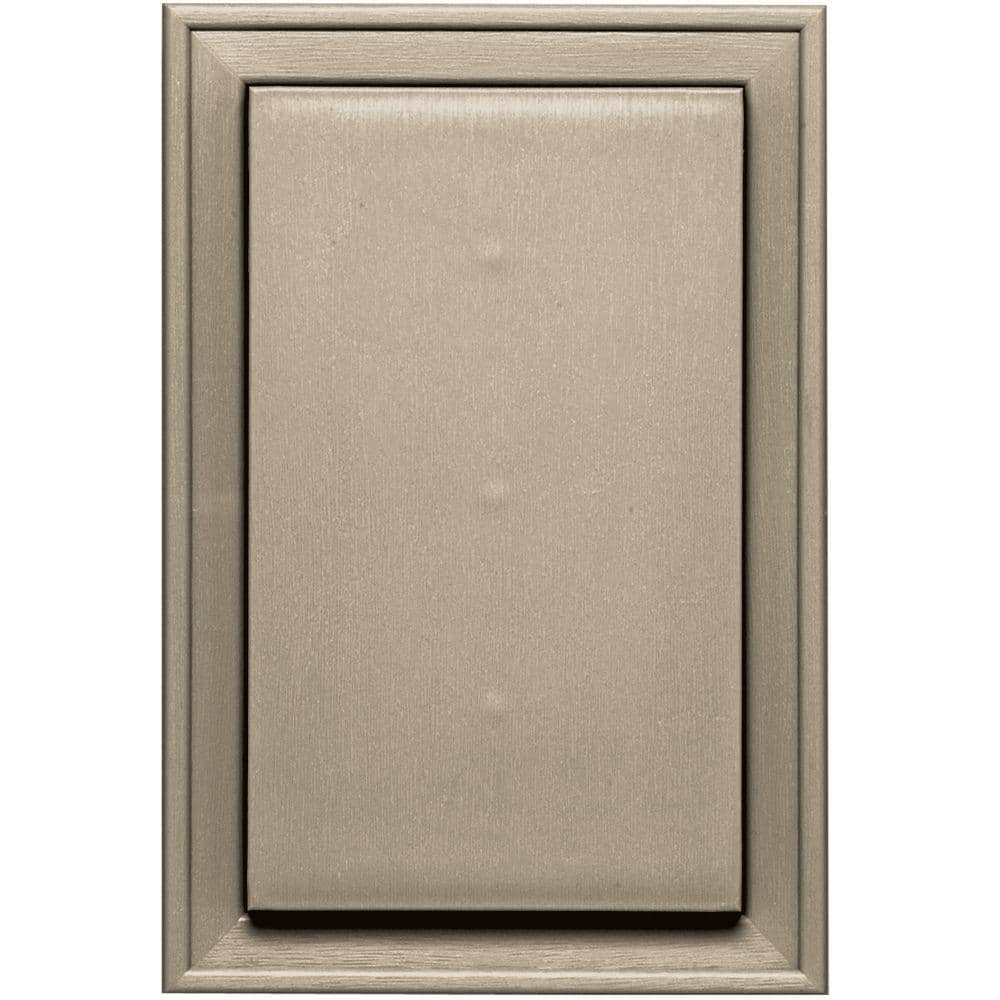 Builders Edge 8.125 in. x 12 in. #085 Clay Jumbo Mounting Block ...