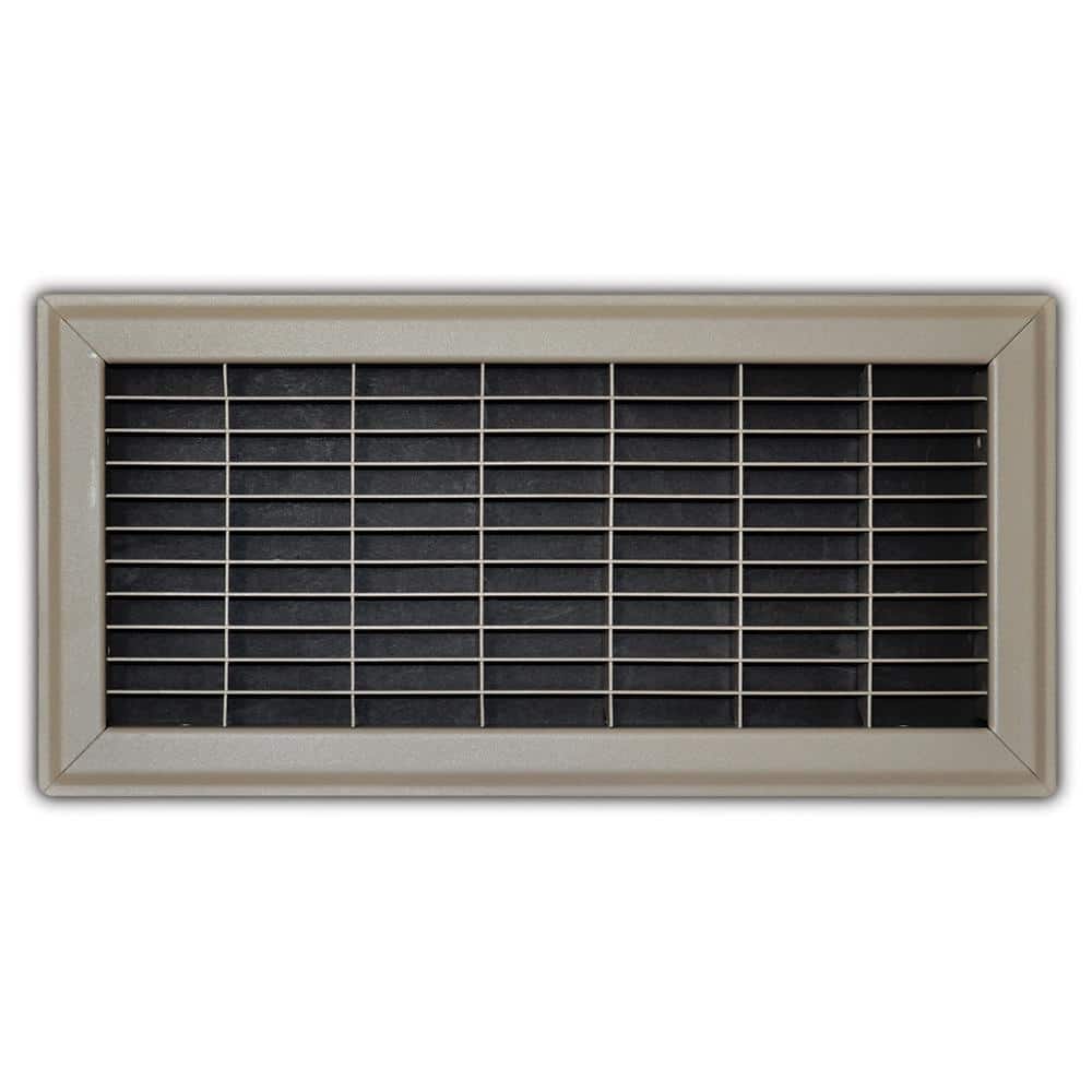 Everbilt 6 in. x 14 in. Heavy-Duty Floor Return Air Grille E154R06X14 ...