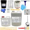 ARMORPOXY 3 gal. Gray Gloss 2-Part 600 sq.ft. Epoxy Kit Interior ...