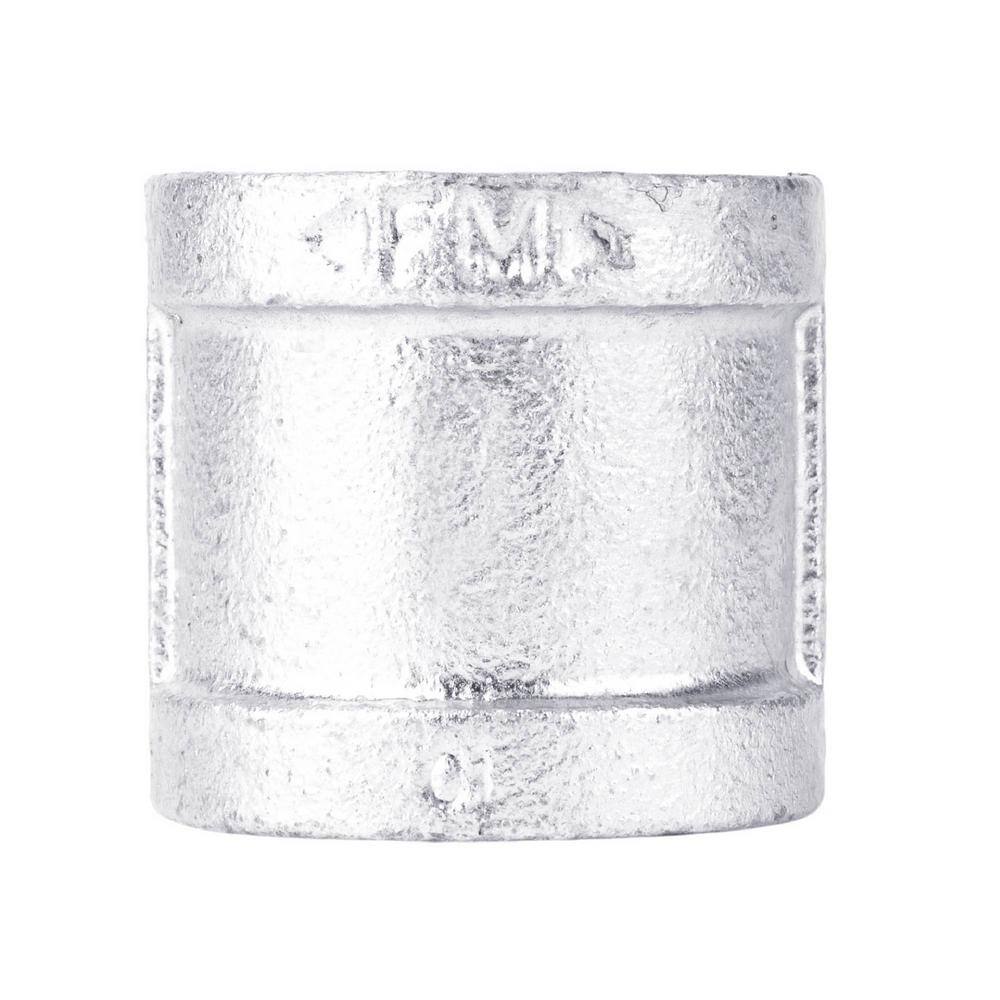 PIPE DECOR 3/4 in. Iron Glavanized Coupling (8-Pack) PDG CO-34-8 - The ...