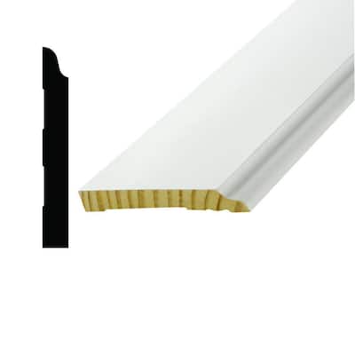 Alexandria Moulding WM 623 9/16 in. x 3-1/4 in. x 96 in. Primed Pine ...