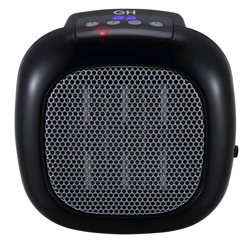 GOOD HOUSEKEEPING Digital Ceramic 750-Watt 5 in. Plug-In Wall Outlet ...