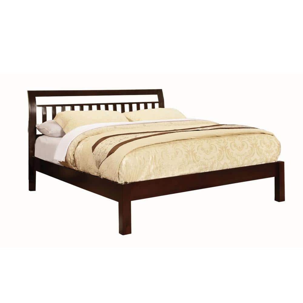 William's Home Furnishing Corry Brown Queen Bed WI7923EX-Q-BED - The Home Depot