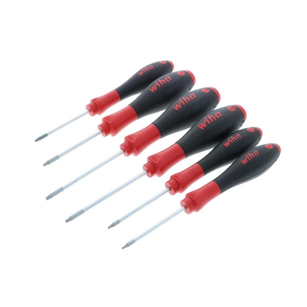 Wiha SoftFinish Torx Screwdriver Set-T6-T15 6-Piece (6-Piece ) 36291 - The Home Depot