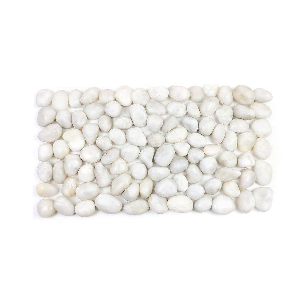 SenQWFa White River Rocks Decorative Pebbles for Plants, Garden ...